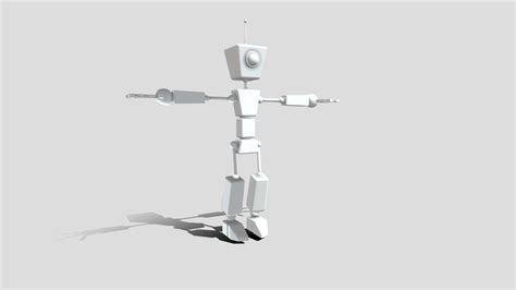 Robot Walk Animation 3d Model By Tlladd [81ef888] Sketchfab