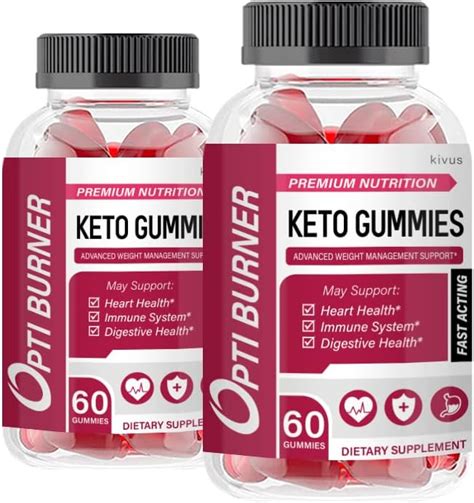 Kivus Optiburner Keto Gomitas Opti Burner Keto Paquete De 2 120