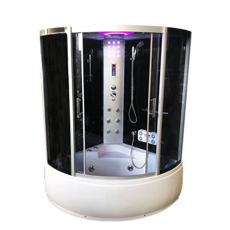 Whirlpool Corner Bathtub Shower 49″ X 49″ With Heater Milan