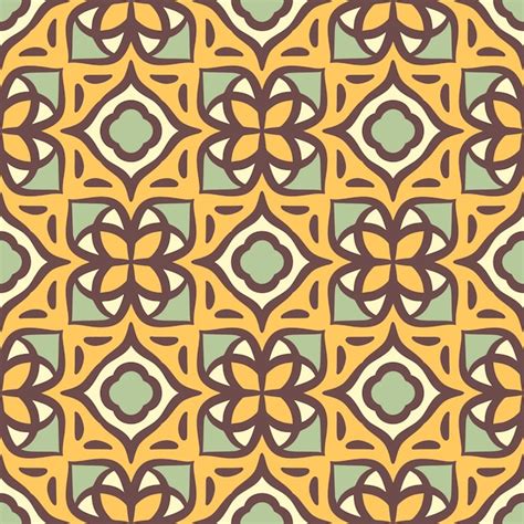 Premium Vector Geometric Seamless Pattern Vector Illustration