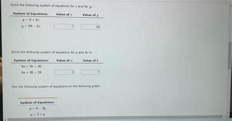 Solved Solve The Following System Of Equations For Z And For Chegg