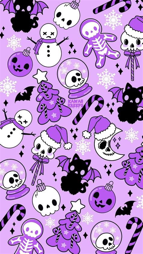 [100 ] Purple Halloween Aesthetic Wallpapers