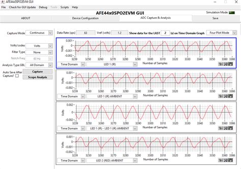 AFE Ambient Noise Phase Offset In Ambient Versus LED ON Sensors Forum Sensors TI E E