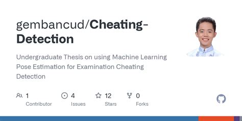 Github Gembancudcheating Detection Undergraduate Thesis On Using Machine Learning Pose