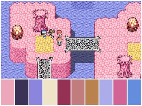 Color Palette RPG Maker On Twitter Game EXCALIBURIAN Developer Majd Rouhana Engine RPG