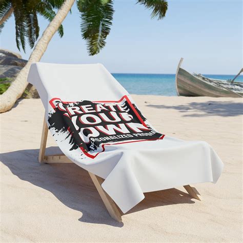 Custom Beach Towel Design Your Own Personalized Coastal Towel Beach