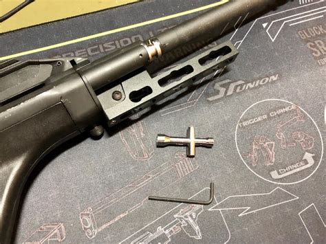 Rec 研究室 Ghk Aug 前握把轉接 Mlok 魚骨擴充座 杰丹田 生存遊戲 Airsoft