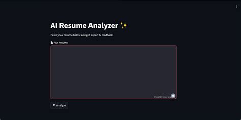 Build An Ai Resume Analyzer With Azure Openai Python And Streamlit End