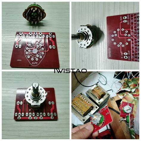 Double Shielded Signal Selection Switch Pcb Kit For Alps 3 Pole To 4 G