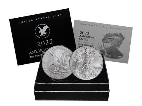 2022 W Uncirculated Burnished American Silver Eagle Northern Nevada Coin