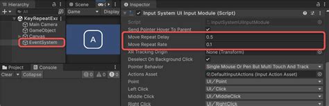 【unity】input Systemでキーリピートを実現するinteraction ねこじゃらシティ