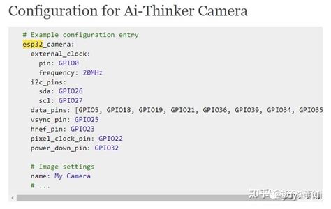ESP CAM通过ESPHome连接到Homeassistant 知乎