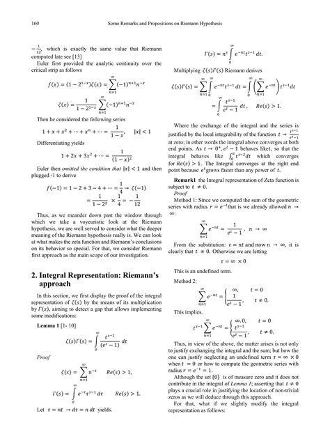 Some Remarks And Propositions On Riemann Hypothesis Pdf
