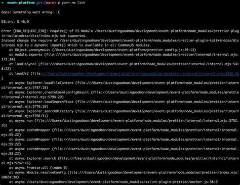 Bug Tailwind Setup Fails Due To Latest Dep Requiring Prettier V3 · Issue 9075 · Redwoodjs