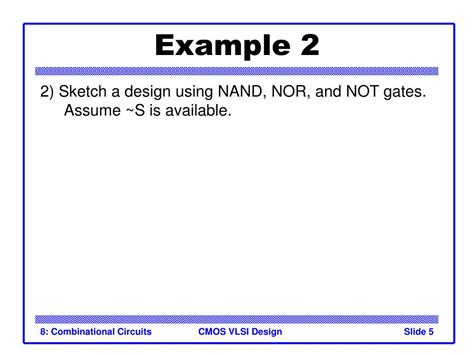 PPT Introduction To CMOS VLSI Design Lecture Combinational Circuits PowerPoint Presentation