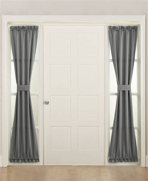 Sun Zero Grant Room Darkening 26 X 72 Sidelight Curtain Panel