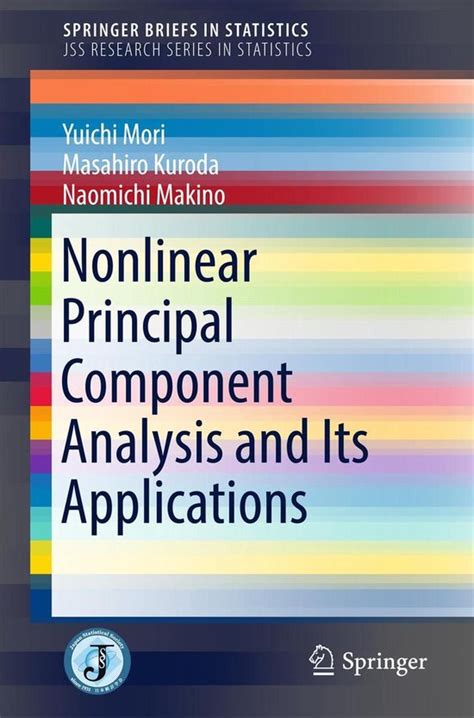 Springerbriefs In Statistics Nonlinear Principal Component Analysis