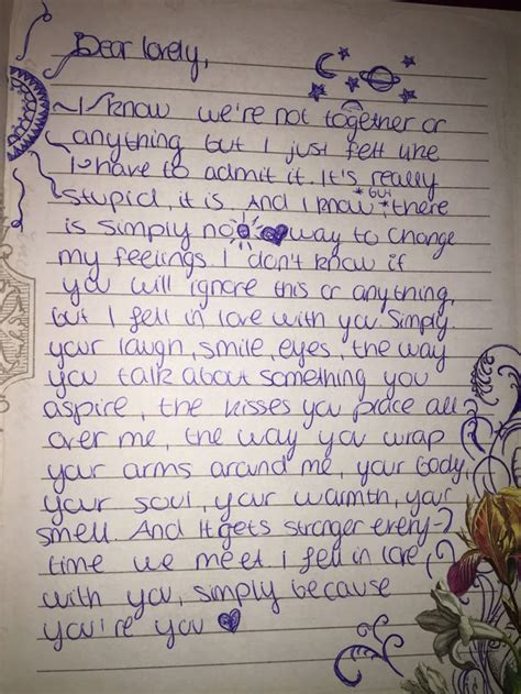 Love Letters Your Boyfriend Examples