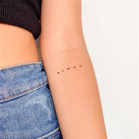 Pause Symbol Tattoo