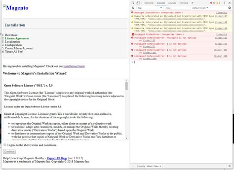 solved resource interpreted as stylesheet but transferred magento