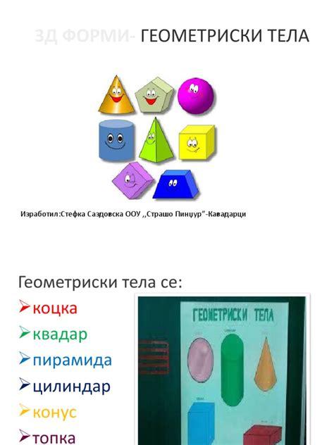 3d Formi Geometriski Tela Pdf
