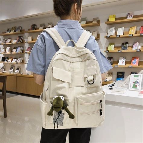 Nylon Schooltassen Voor Tienermeisjes Rugzak Dam Grandado