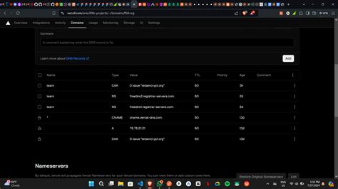 Ssl Issue With Subdomain Help Vercel Community