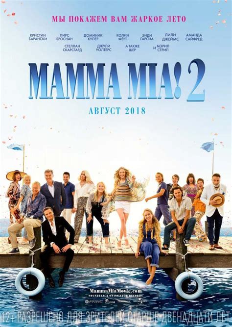 Отзывы о фильме Mamma Mia! 2 (2018) и рецензии критиков