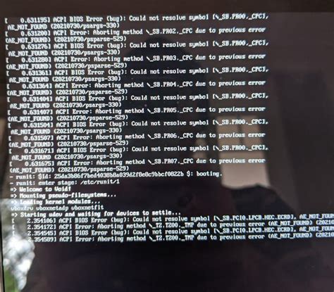 Acpi Bios Error Bug Could Not Resolve Failed To Set Initial Power