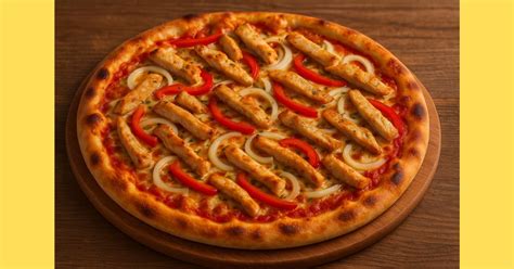 Tavuklu Pizza Tarifi Nefis Yemek Tarifi
