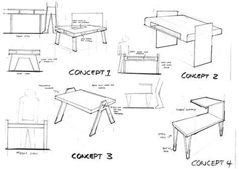 Flat Pack Table On Behance