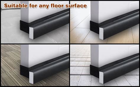 Bksai Door Draft Excluder Strip No Adhesive Door Sealing Strip