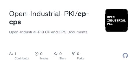 Github Open Industrial Pki Cp Cps Open Industrial Pki Cp And Cps