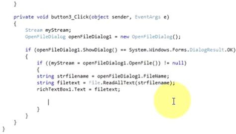 Open File Text Into Textbox And Rich Textbox In Window Application