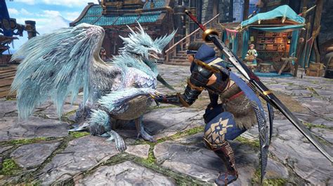 Monster Hunter Rise Velkhana Costume Palamute Layered Armor Set On