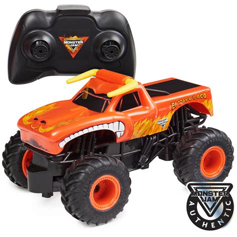 Official El Toro Loco Monster Jam Rc Truck Toy With Controller 1 24
