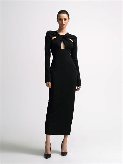 Платье-миди с драпированным лифом | Chic dress classy, Fashion dresses ...