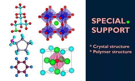 Crystal Structure And Polymer Structure Drawing