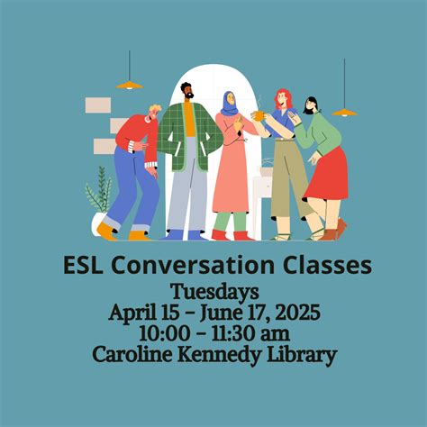 Esl Conversation Classes English As A Second Language