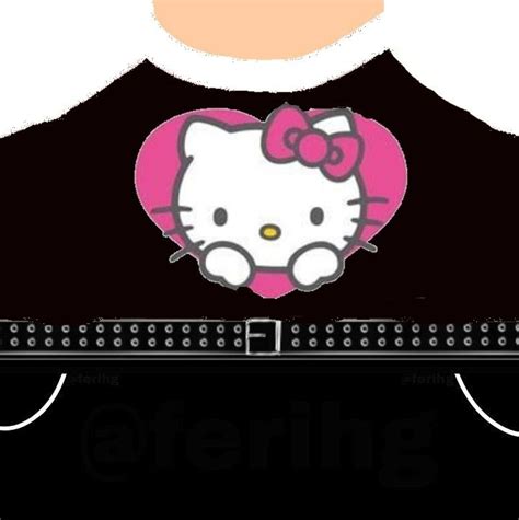 ️hello Kitty T Shirt 🍭🏩 Club Kıyafetleri Emo Kıyafetleri Giysiler