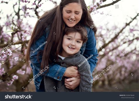 Mother Son Picture Taken Nature On Stock Photo Shutterstock