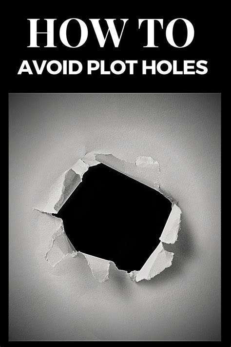 how to avoid plot holes artofit