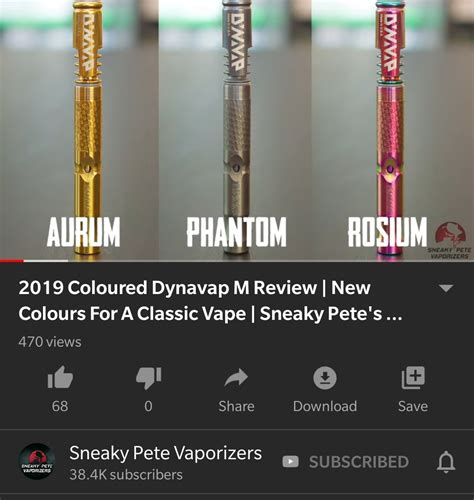 New Dynavap Colors Rosium Looks Sick 🥴 Rdynavap