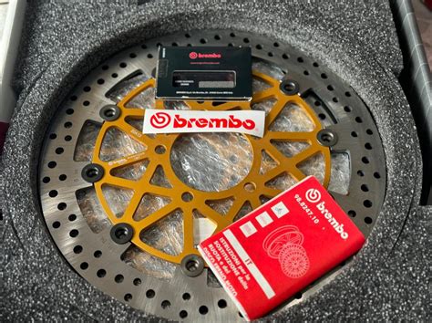 ️แค่สั่ง ก็จัดส่งให้ถึงบ้าน ขอบคุณลูกค้าจัด จานเบรคหน้า Brembo Hp ตรง