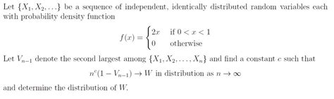 Solved Let X1 X2 Be A Sequence Of Independent Chegg Com