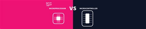 Difference Between Microprocessor And Microcontroller Scaler Topics