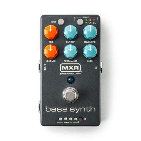 Mxr Bass Synth Serves Up Intergalactic Grooves And Vintage Analog Style