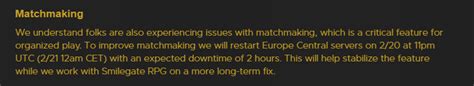 they need to fix na server matchmaking issue too r lostarkgame