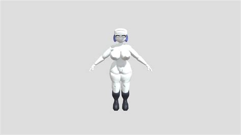 Staffbot Naked By Nightbotgrey Blender D Model By Djgalaxy D Entretaiment Galaxybearjuan
