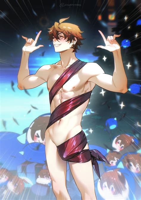 Tartaglia Genshin Impact Drawn By Weyowang Danbooru